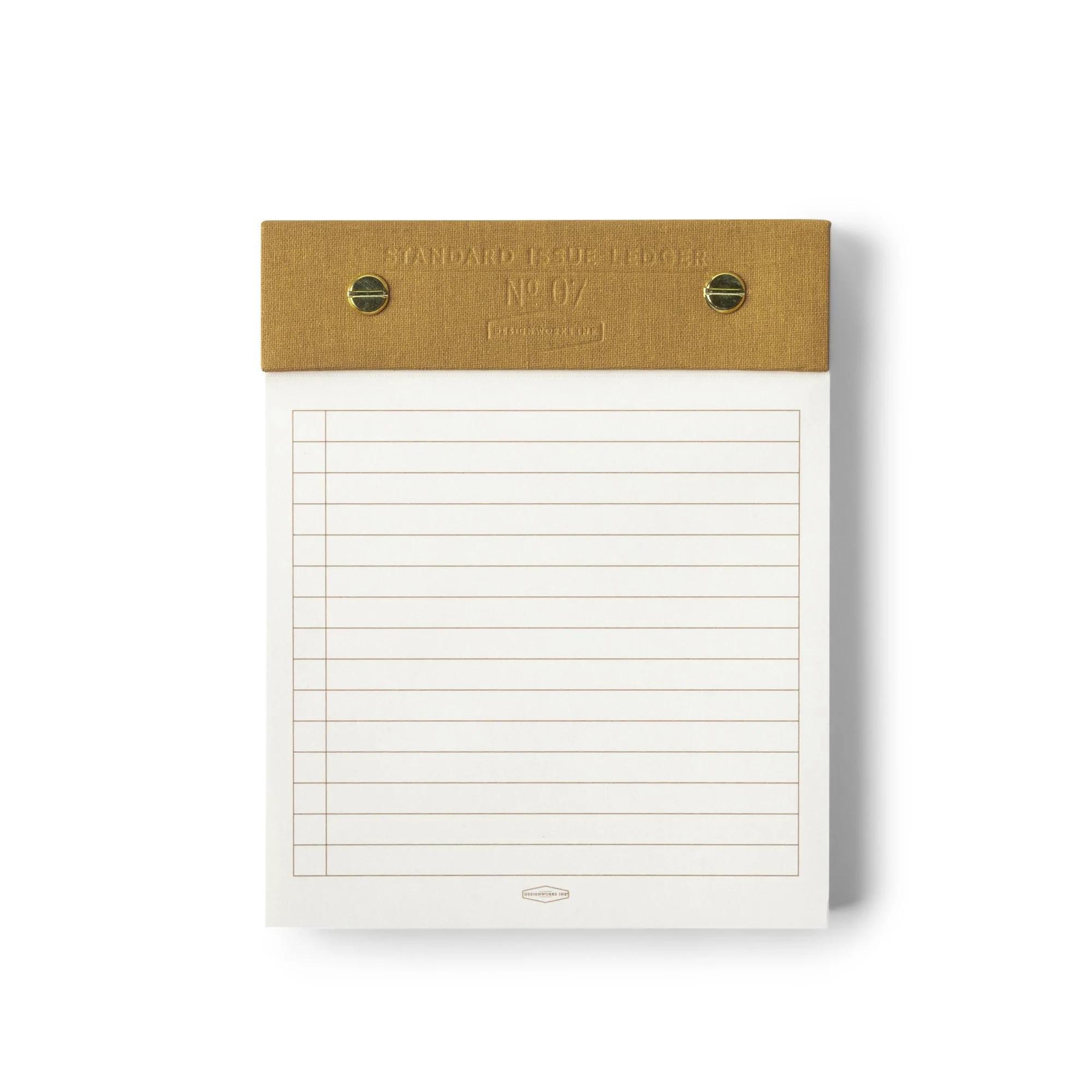 DesignWorks Ink Standard Issue Post Bound Ledger No 07