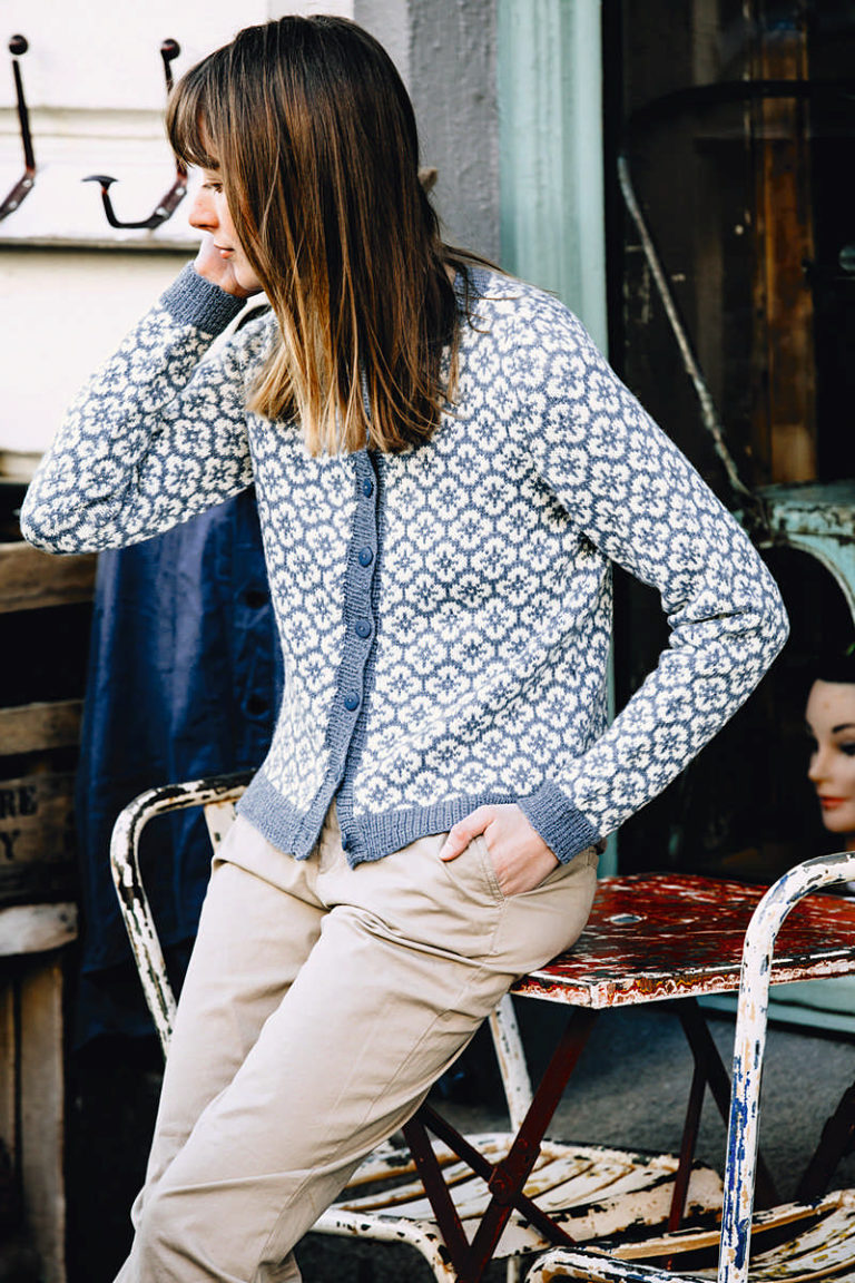 Flower Cardigan FREE PATTERN