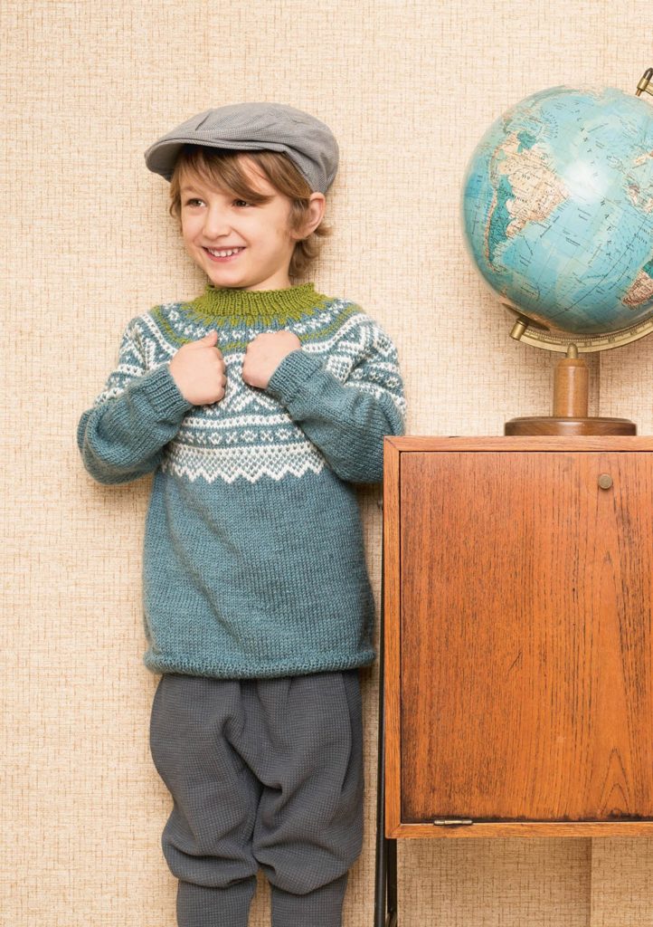 Sandnes Garn Marius Sweater Kit for Kids