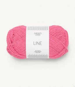 Line (linen, cotton, viscose) yarn by Sandnes Garn